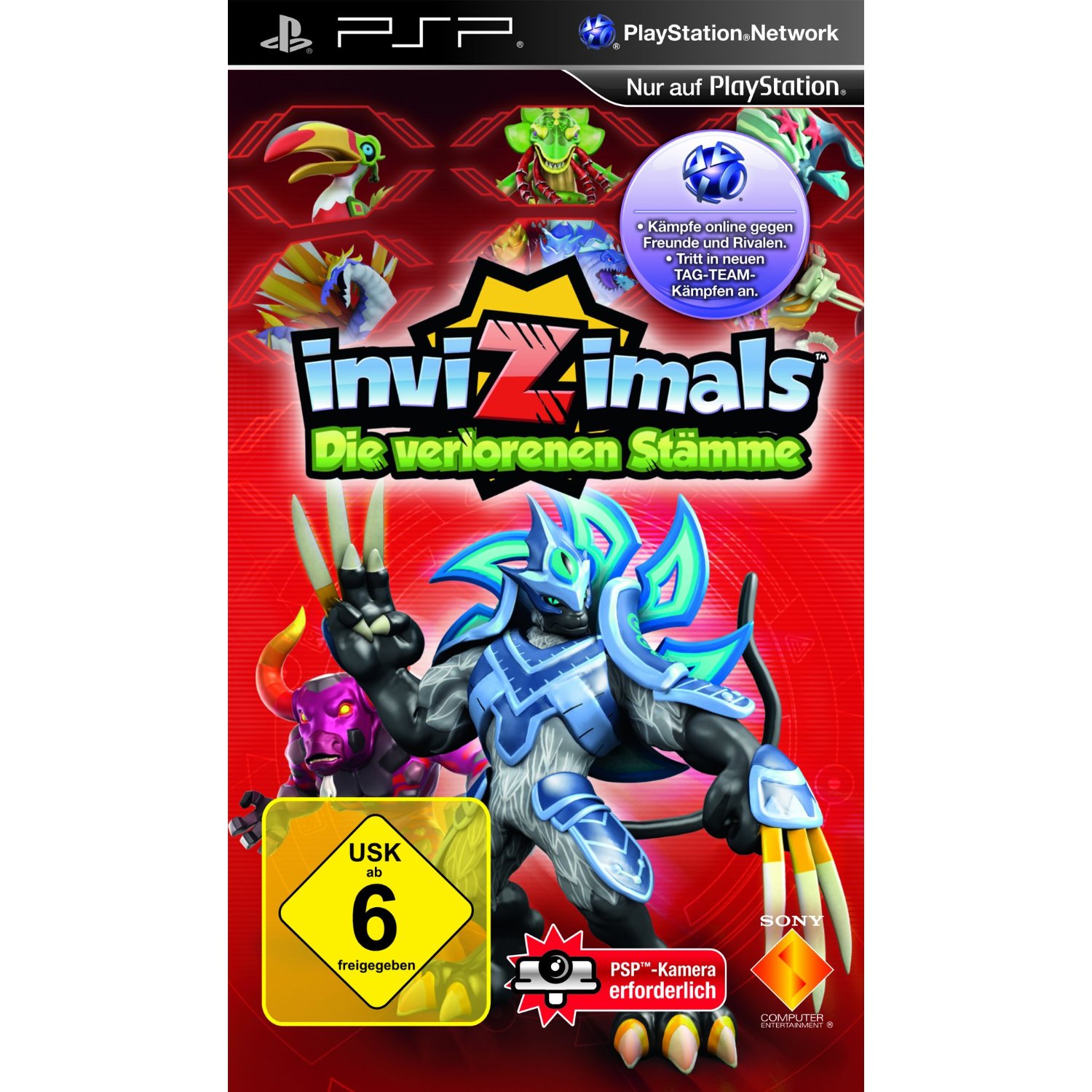 Invizimals 3 - The lost Tribes (Software) Sony PSP NIP | eBay